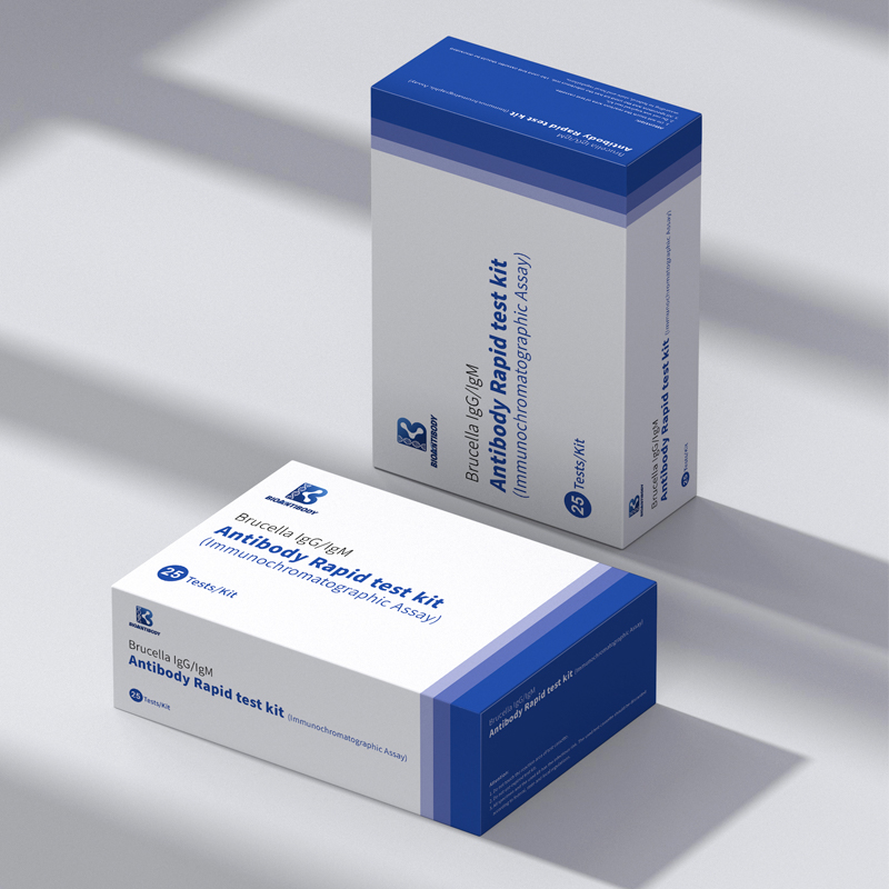 China Brucella IgG/IgM Antibody Rapid test kit (Immunochromatographic ...
