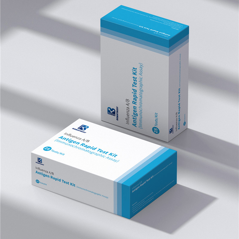 China Influenza A&B Antigen Rapid Test Kit(Immunochromatographic Assay ...